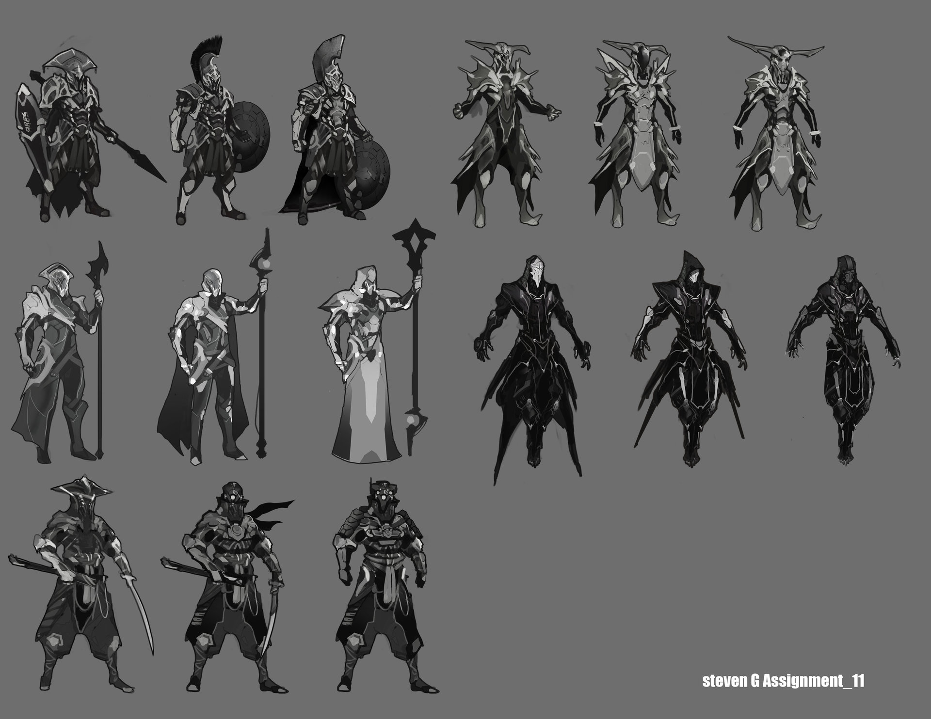 ArtStation - new SciFi characters