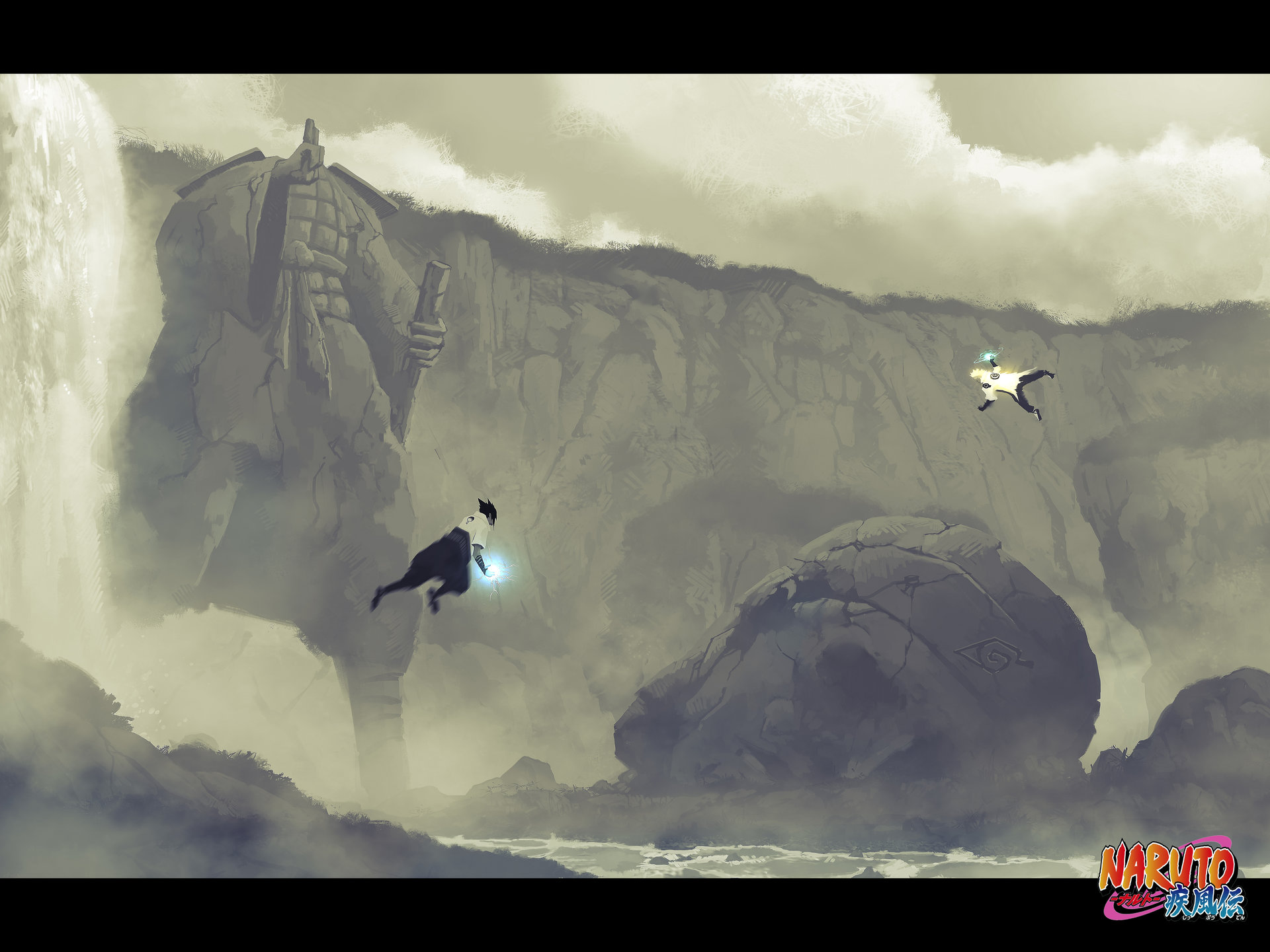 ArtStation - Naruto Shippuden-Valley of the End