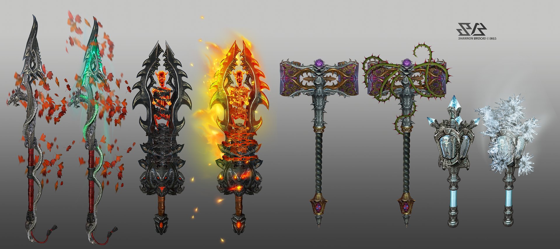 ArtStation - Elemental Souls