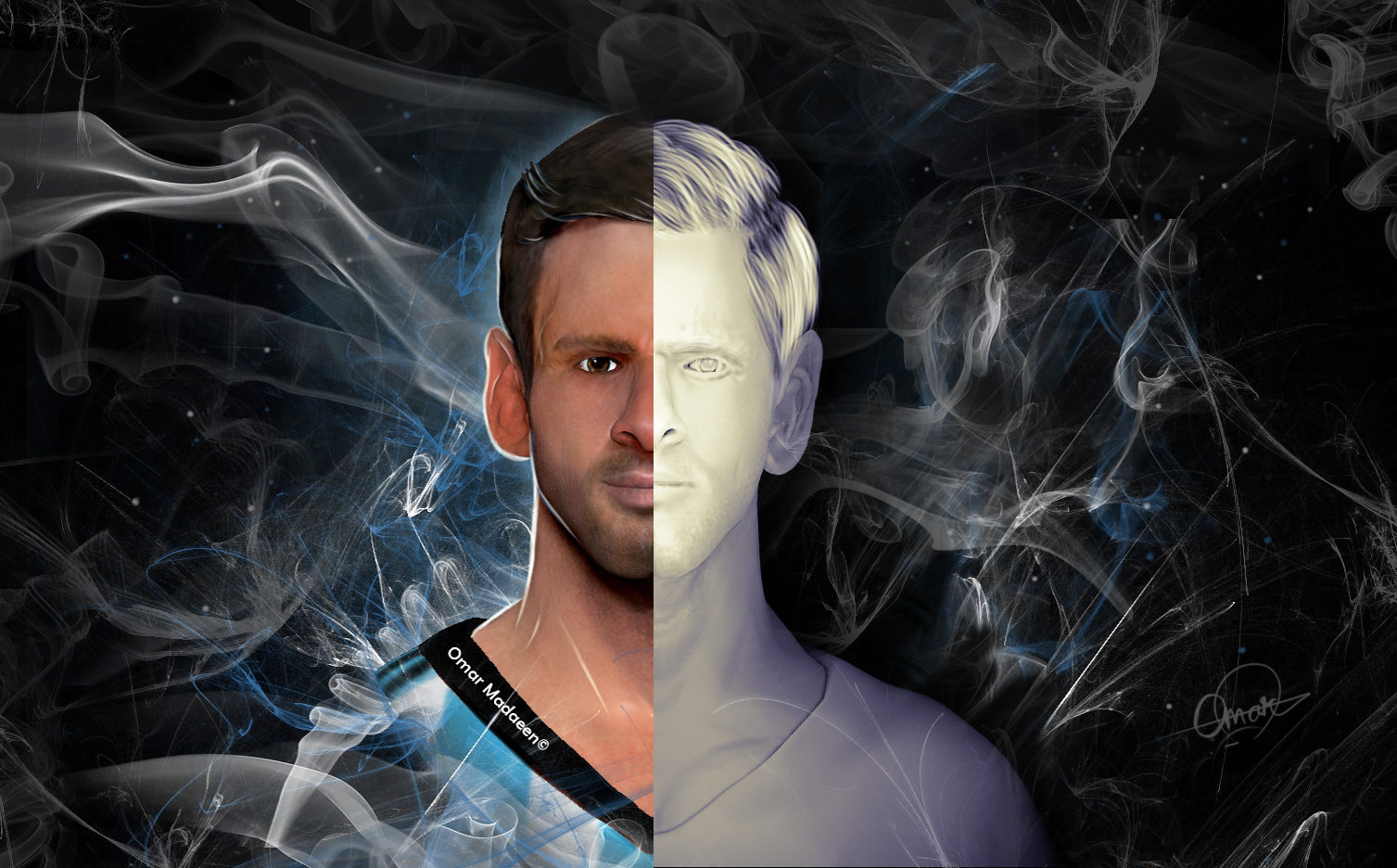 ArtStation - 3D Leo Messi Background on Zbrush 3Ds Max & photoshop by ...