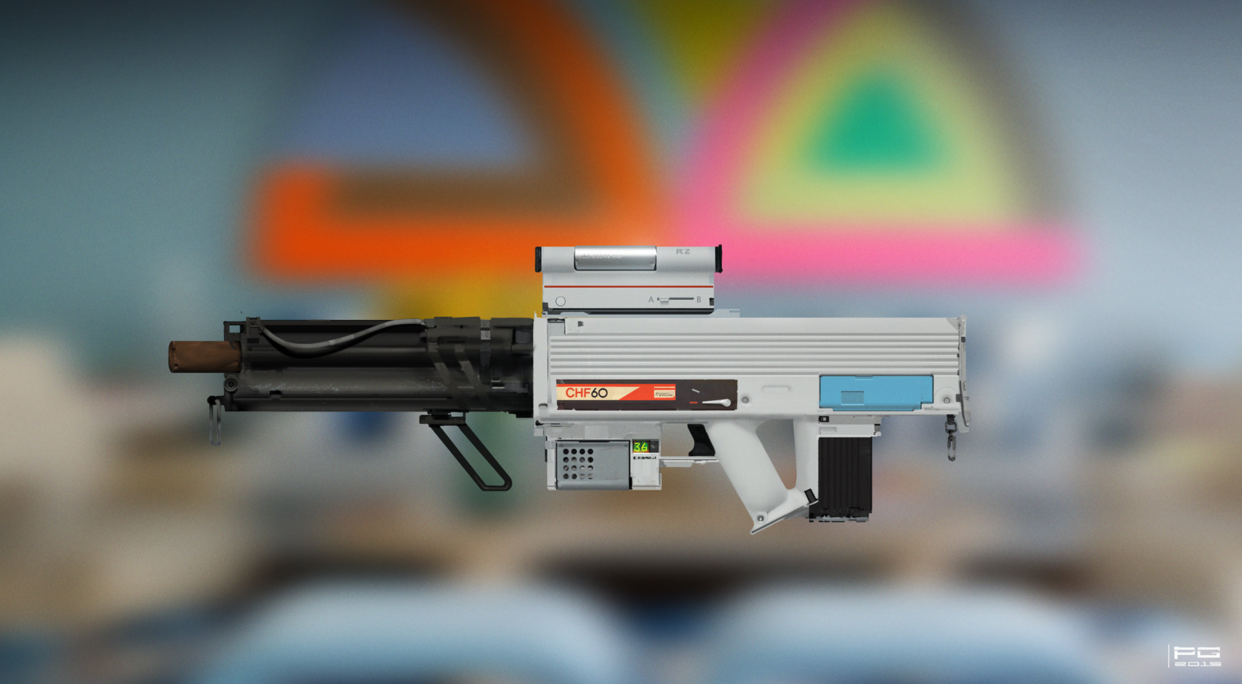 ArtStation - Gauss gun concept