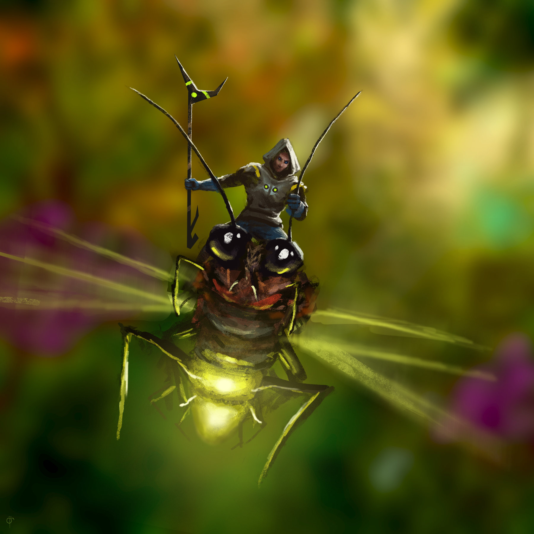 ArtStation - firefly riders