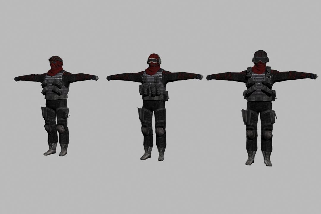 ArtStation - trigger fist ios game characters