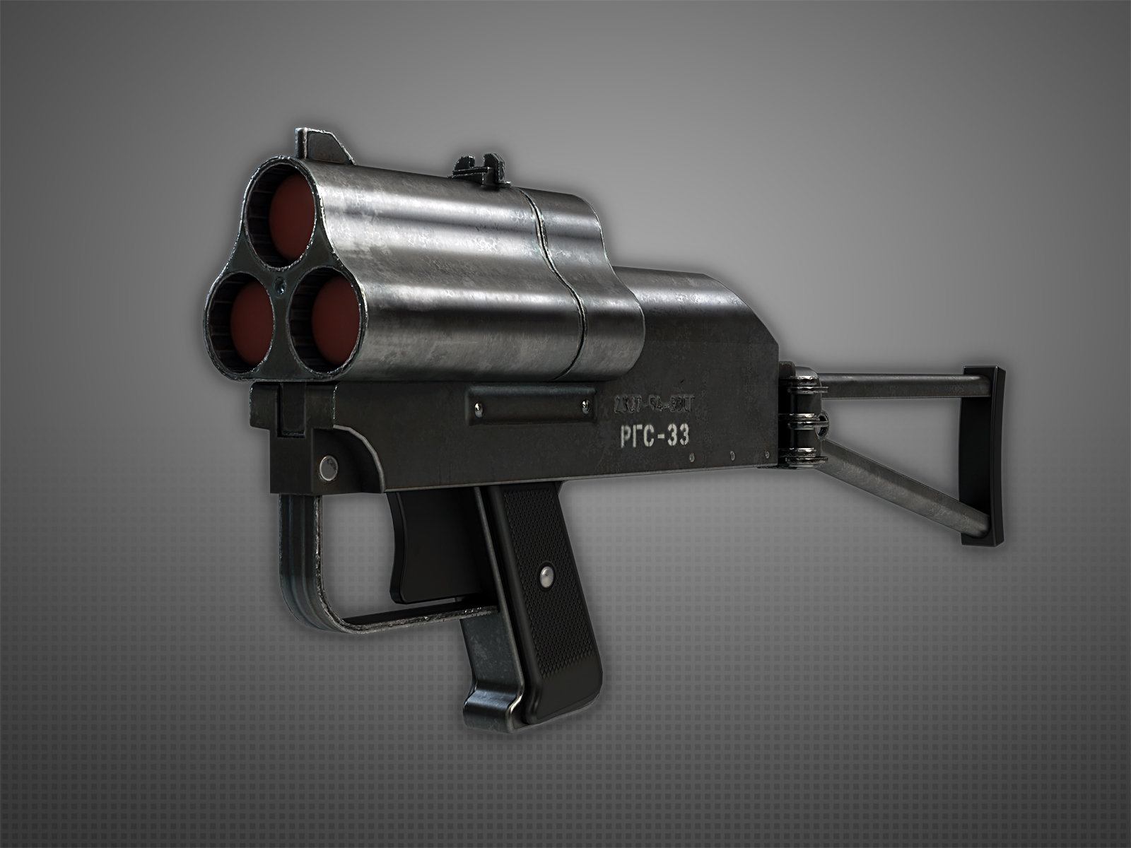 ArtStation - RGS-33 Special Grenade Launcher