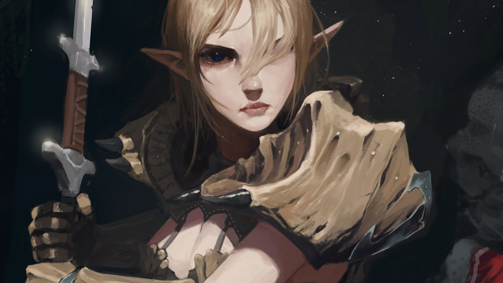 Artstation Wellmy Dragonborn Is An Elf