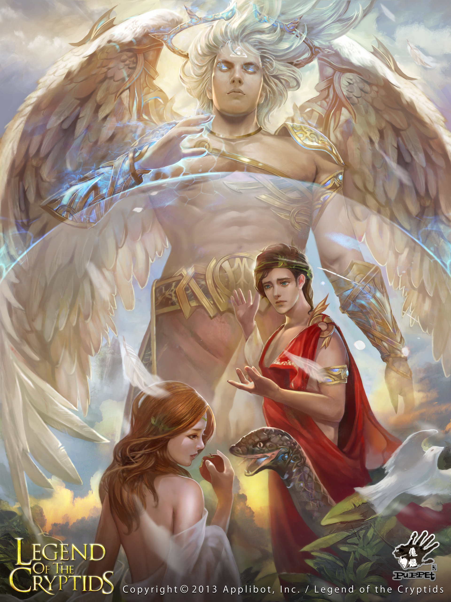 Cherubim In The Garden Of Eden