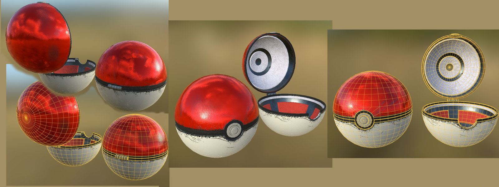 I created a unique Poké Ball for every Kanto Pokémon : r/gaming
