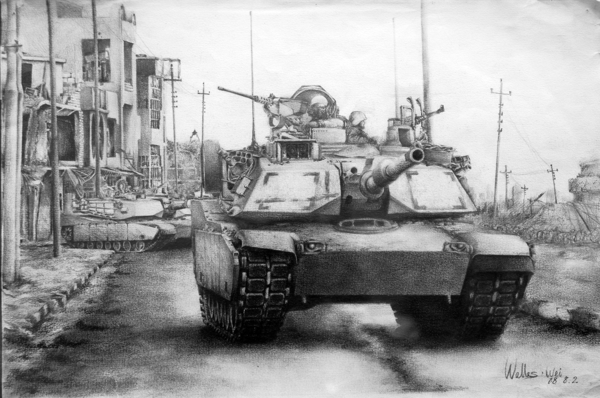 ArtStation - M1A2 Abrams