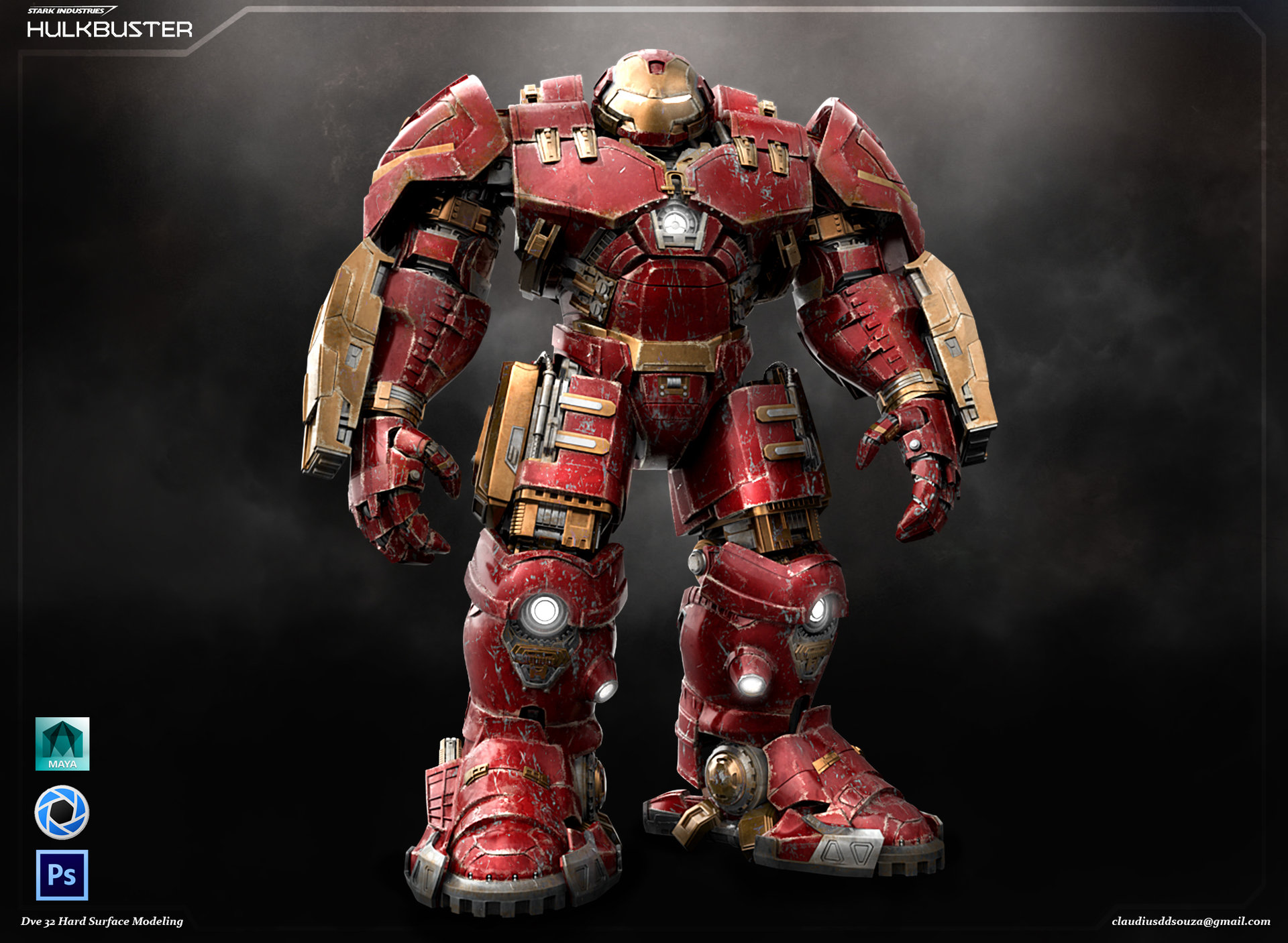 ArtStation - Hulk Buster Fanart