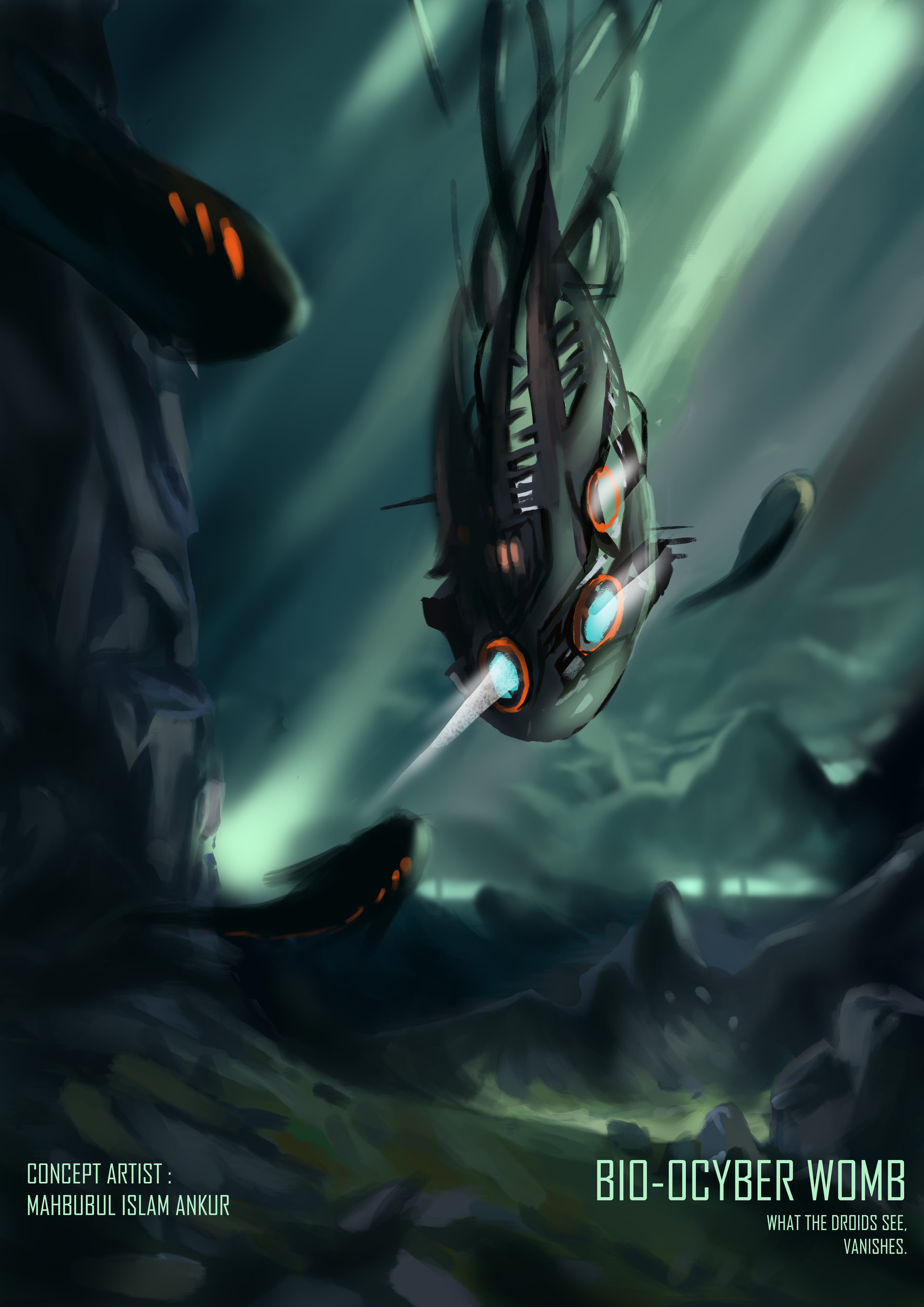 ArtStation - Bio-Cyber Womb