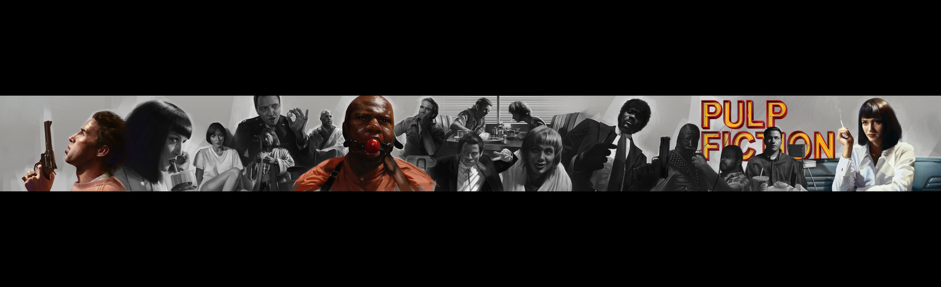 ArtStation - Pulp Fiction Fan Art