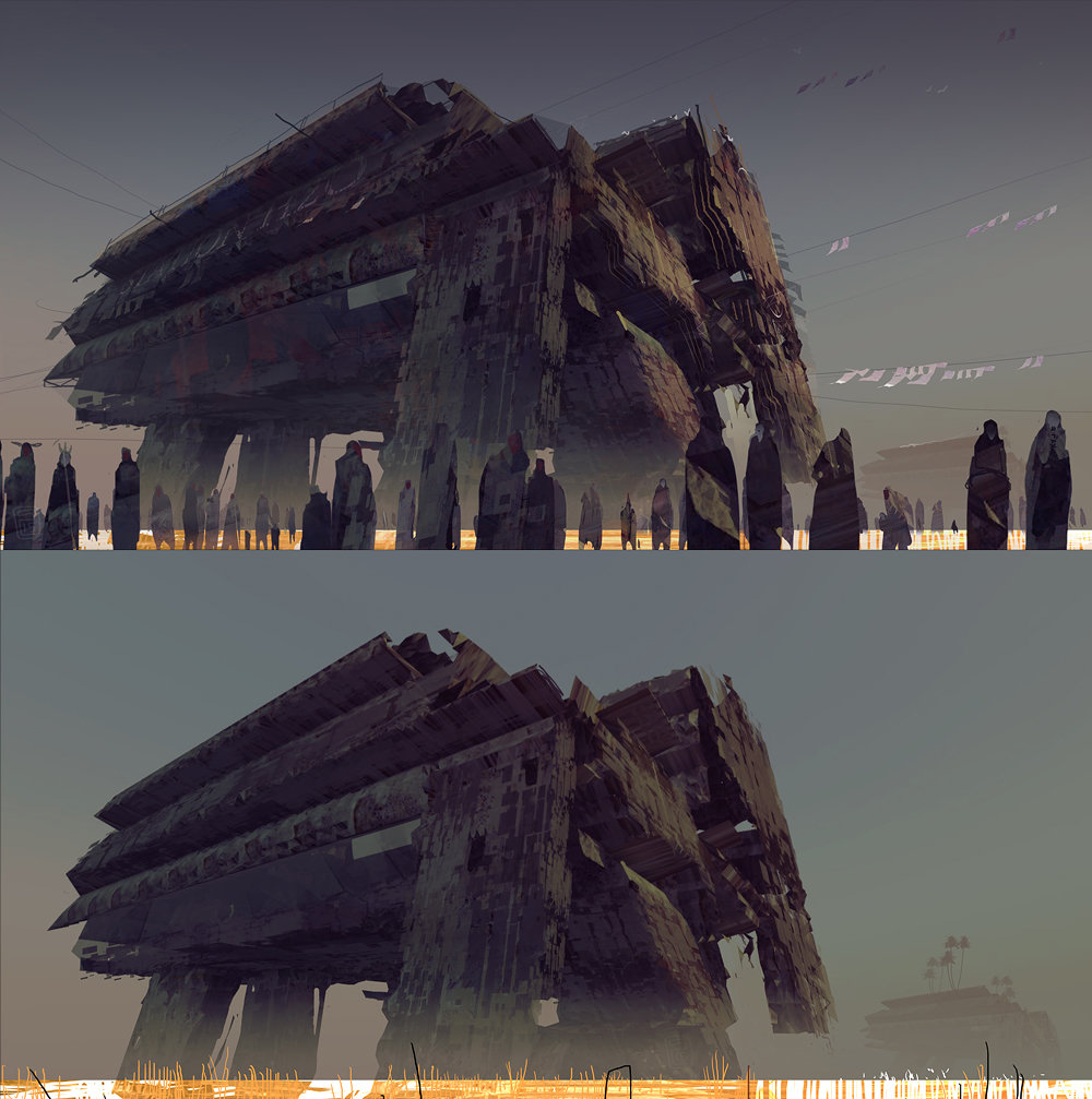 ArtStation - Sahel Salt Station