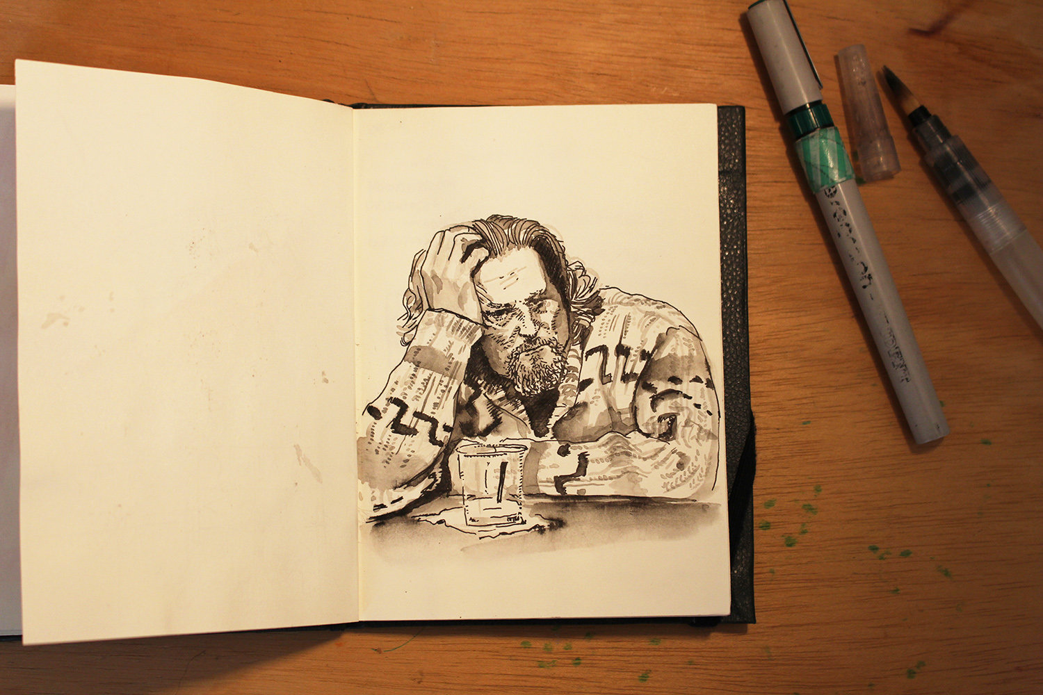 The Big Lebowski The Dude Drawing