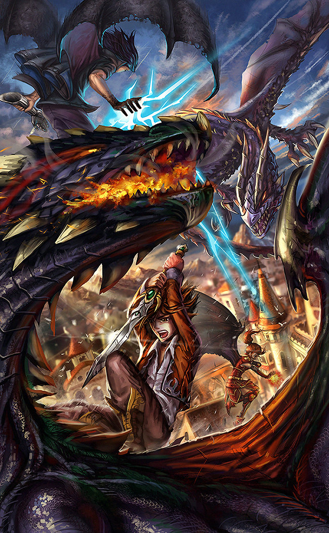 ArtStation - Devil Ash Days bookcover