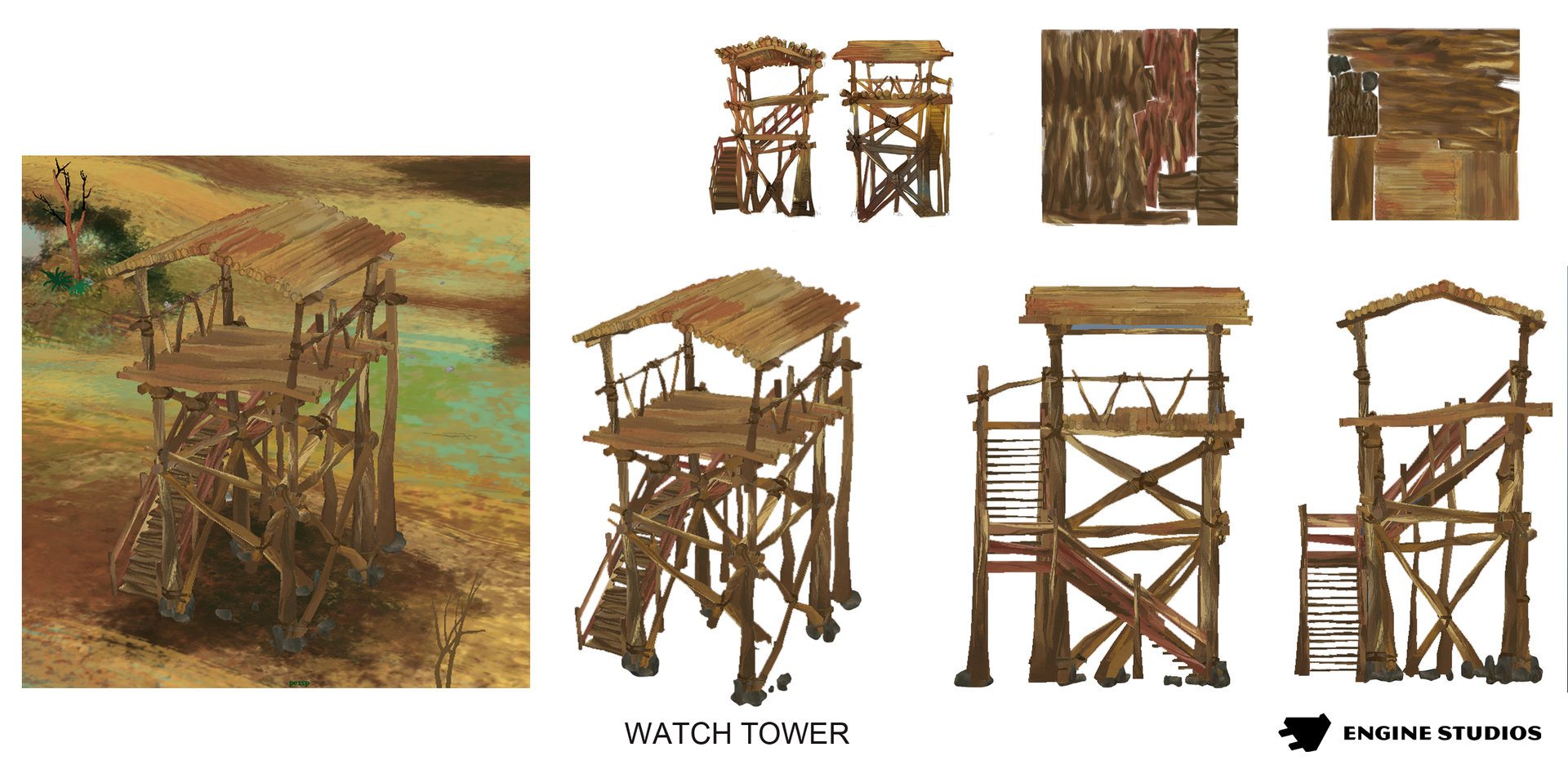 ArtStation - Watchtower showcase