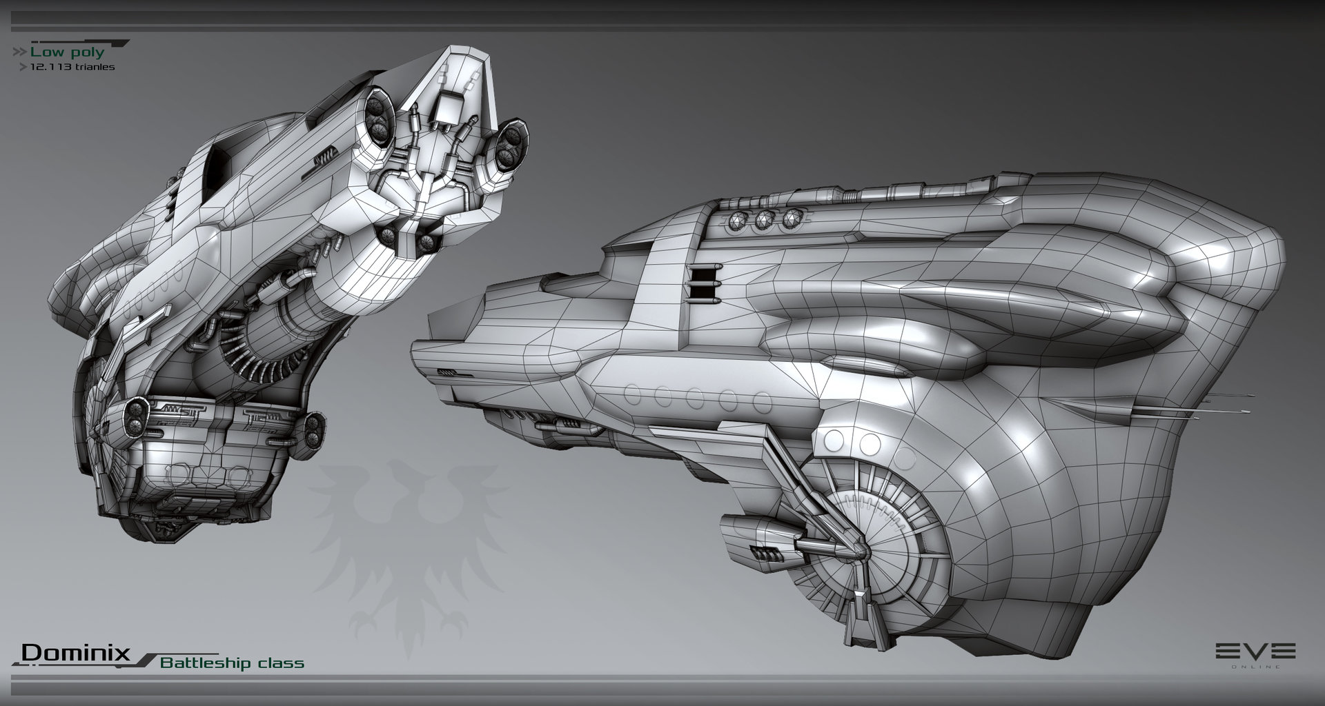 Kasper Hansen - Dominix. EVE Online, Gallente battleship hull.