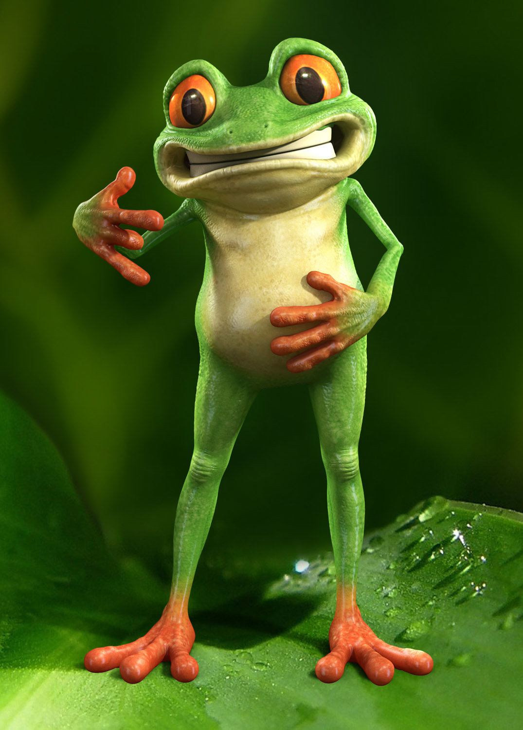 ArtStation - what's up frog