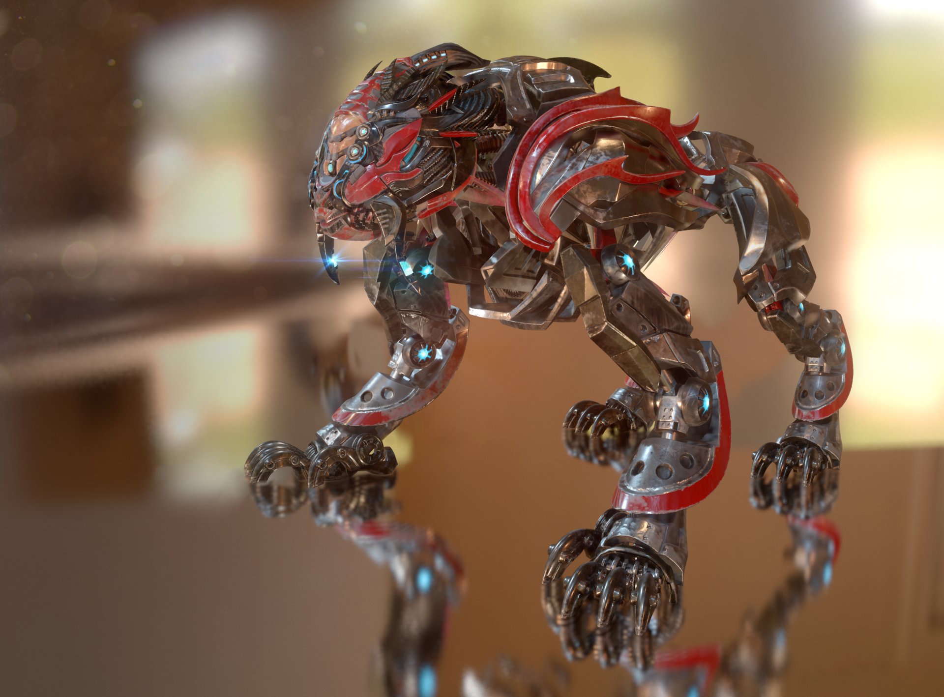 Ken Jiang - Mecha Saber Tooth