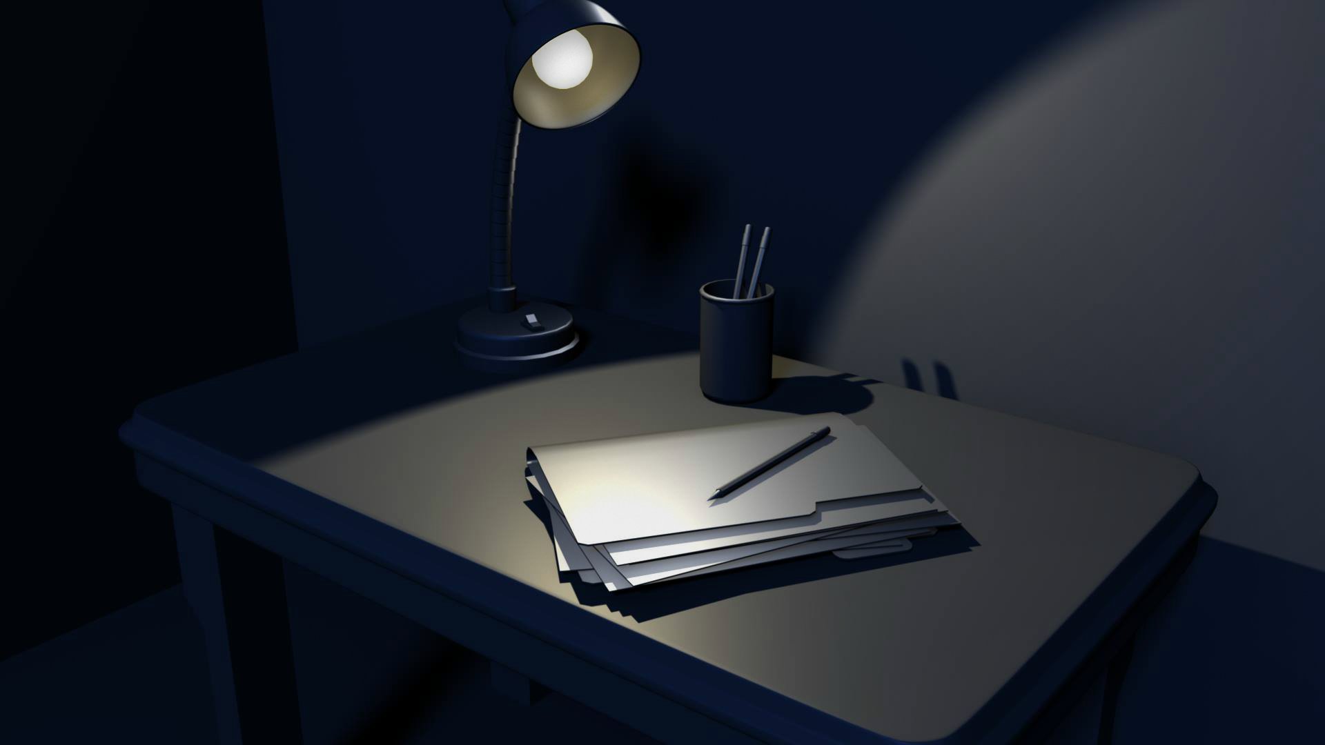 ArtStation - Office - Basic lighting