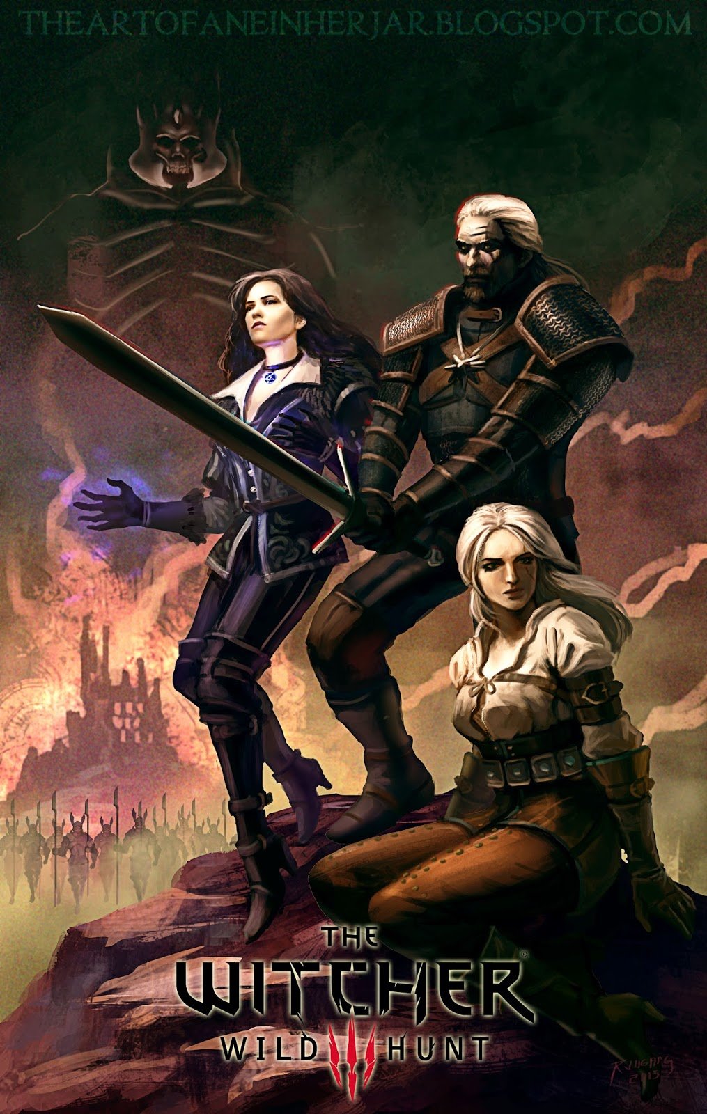 ArtStation - Witcher Fan Art