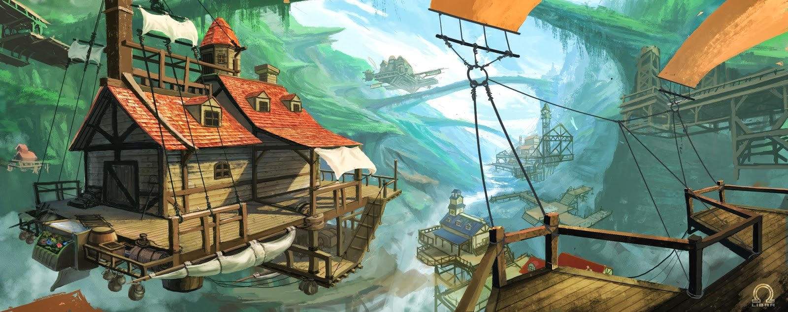 ArtStation - Fly House