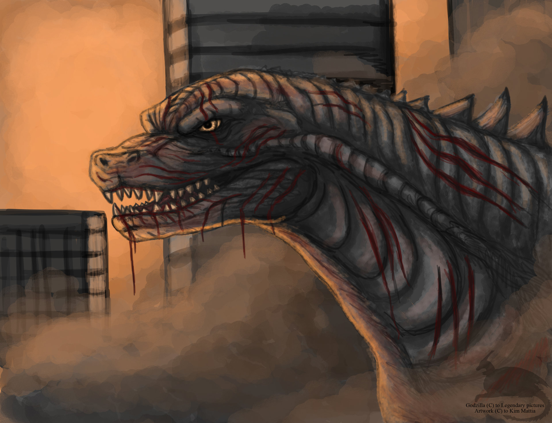 ArtStation - Wounded warrior