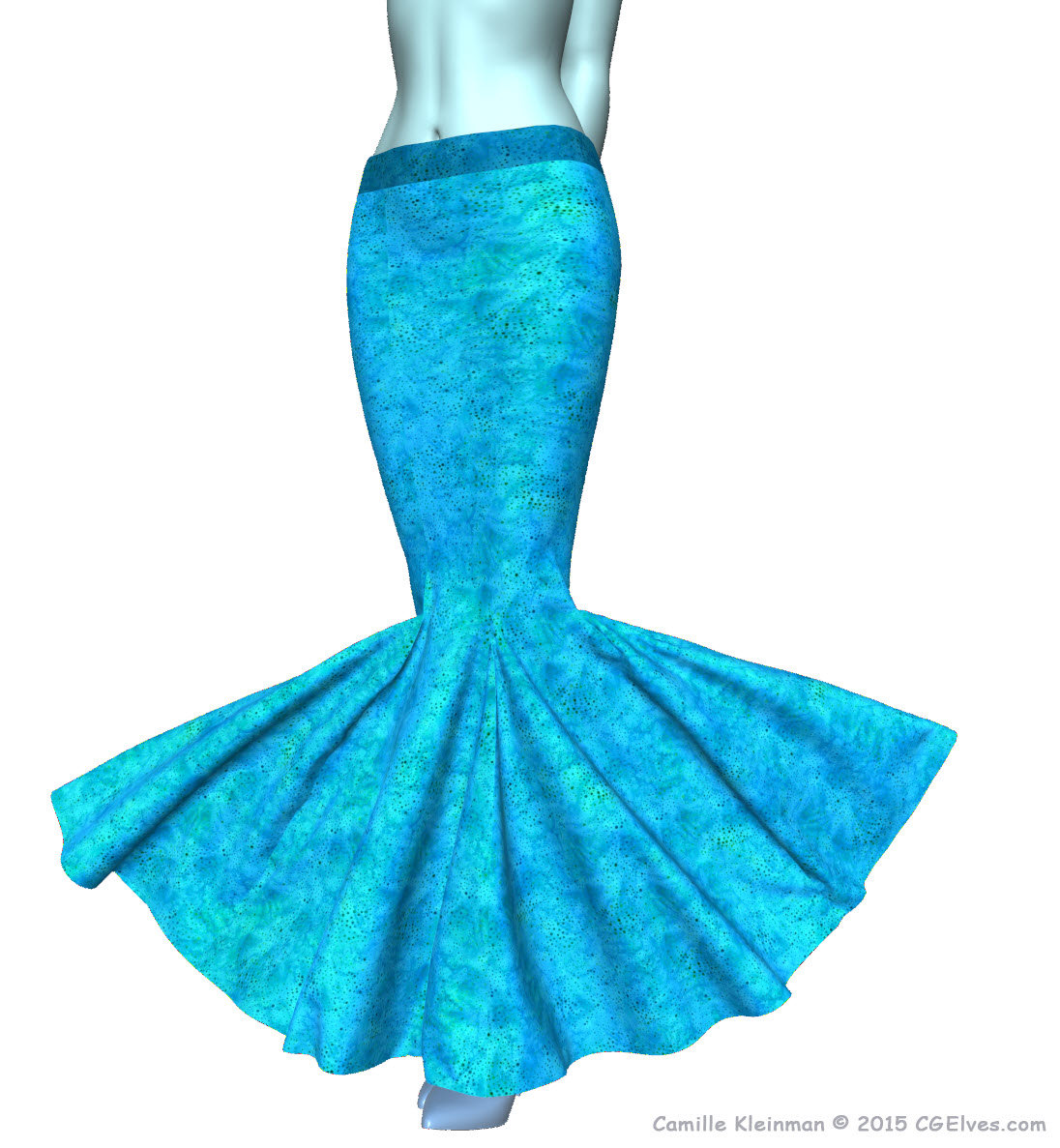 Camille Kleinman - Marvelous Designer Skirts: Paneled & Flared Fishtails