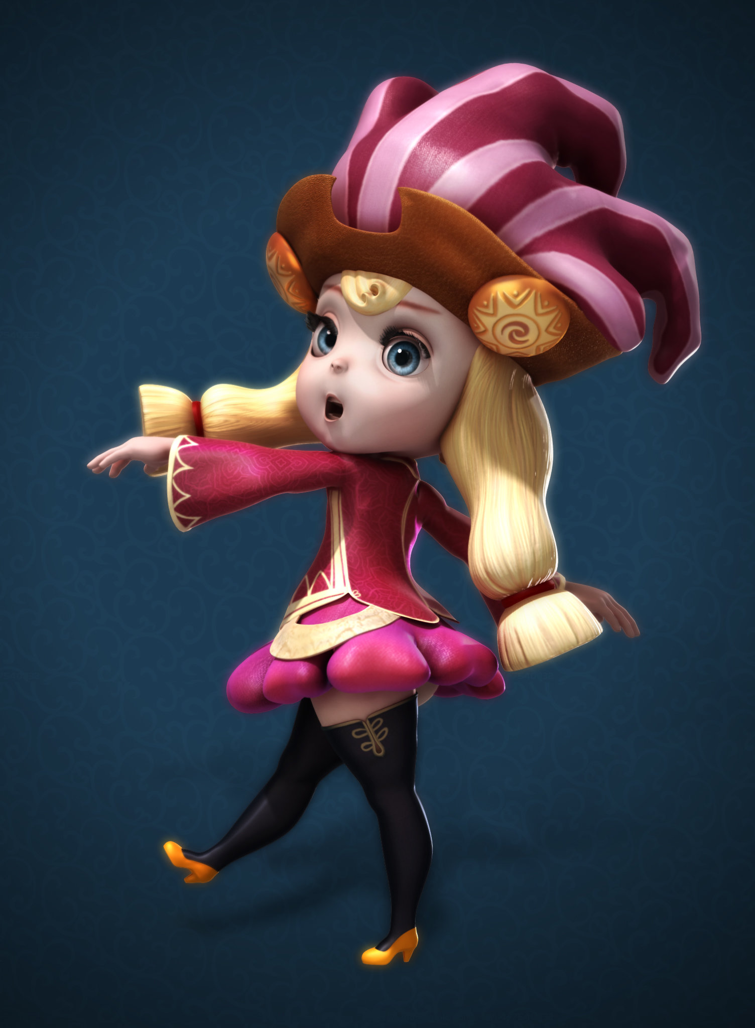 ArtStation - magic girl dance