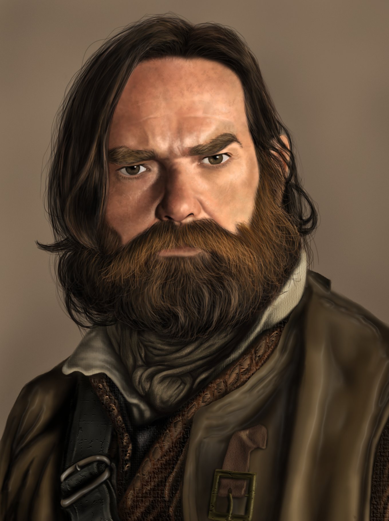ArtStation - Murtagh (Outlander)