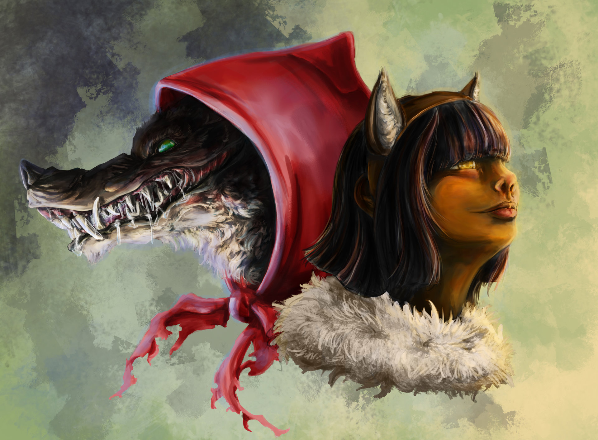 ArtStation - The Big Bad Red