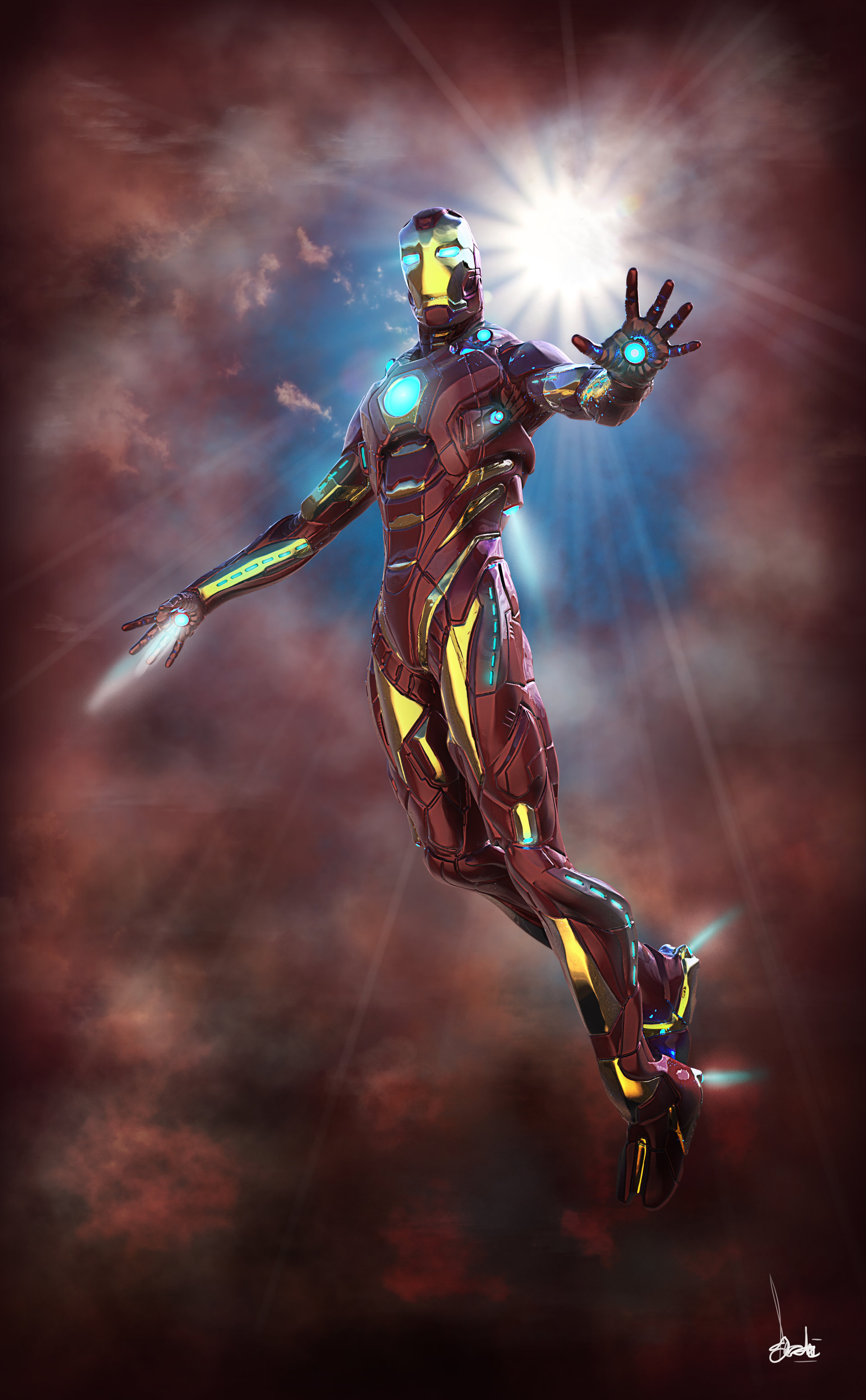 ArtStation - Iron Man GB-01