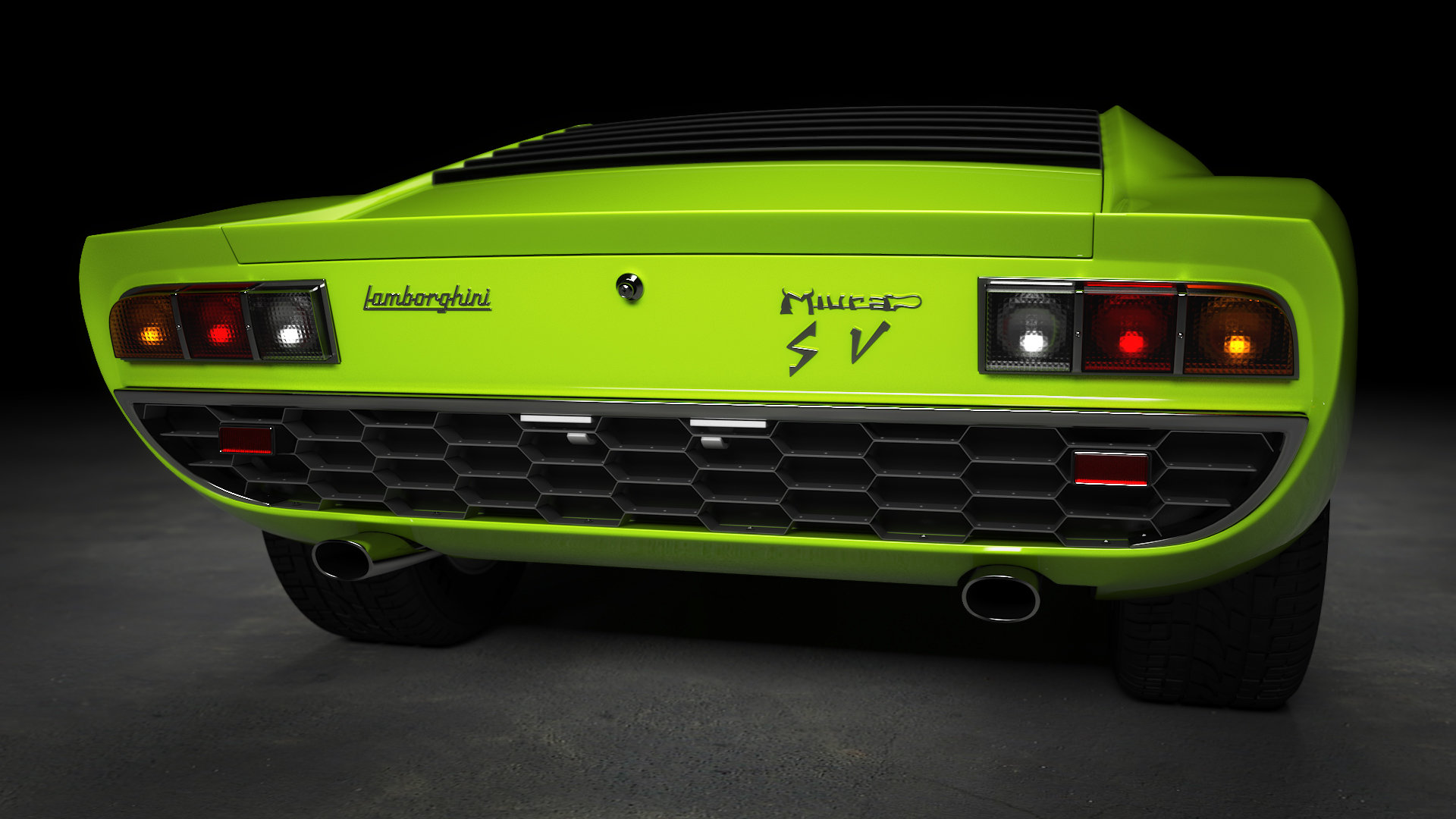 Steve Jones - Lamborghini Miura SV