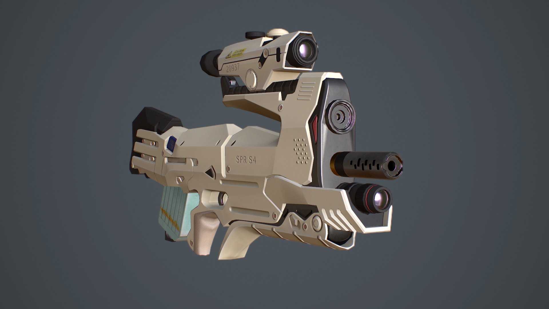 ArtStation - Assault rifle