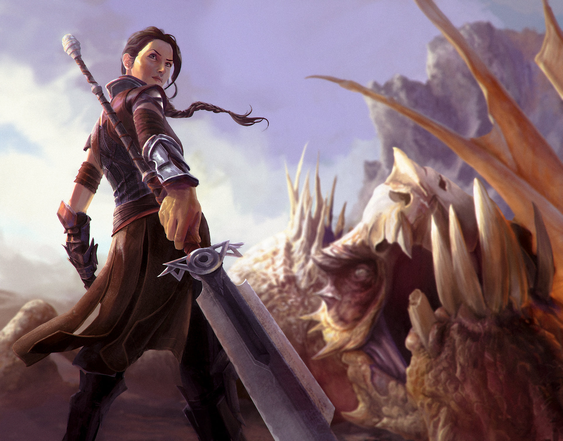 ArtStation - Dragon Hunter