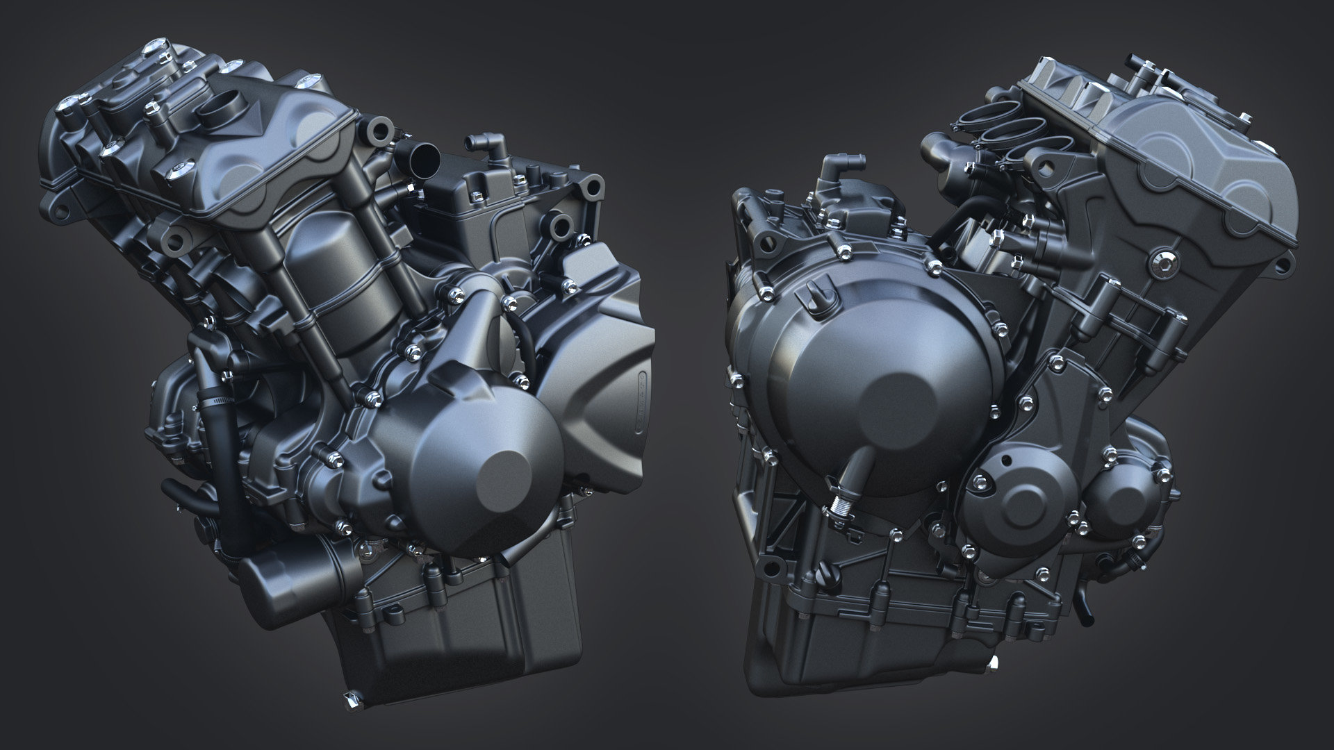 ArtStation - Triumph Street Triple WIP, Igor Belozerov