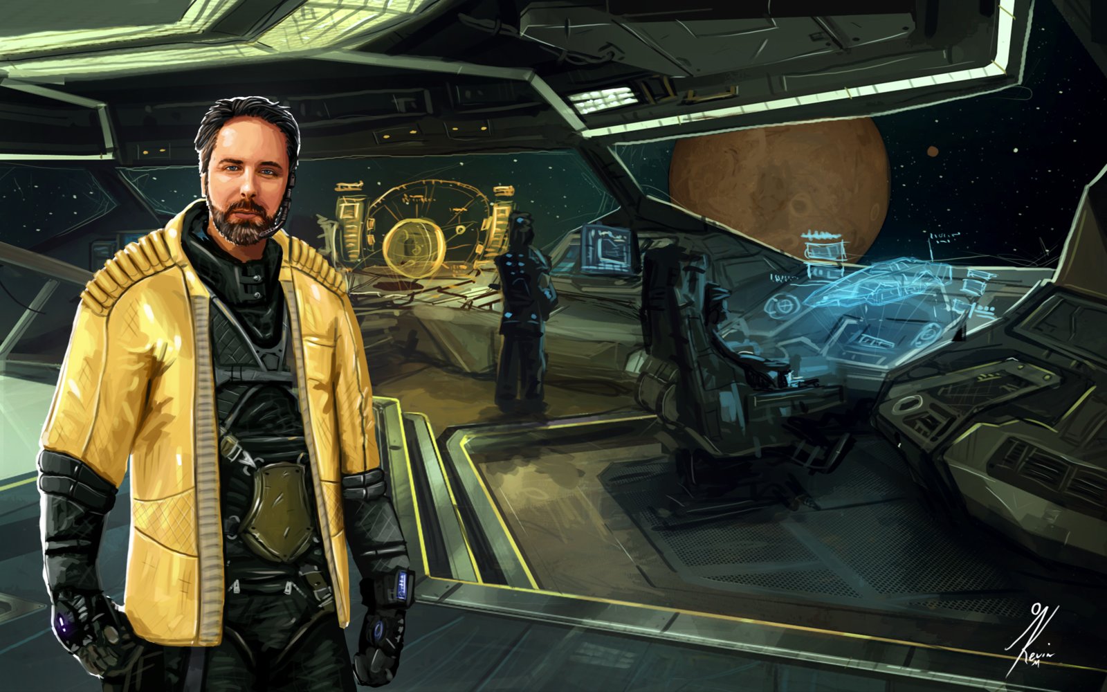 Kevin Massey - Elite: Dangerous CMDR Portraits