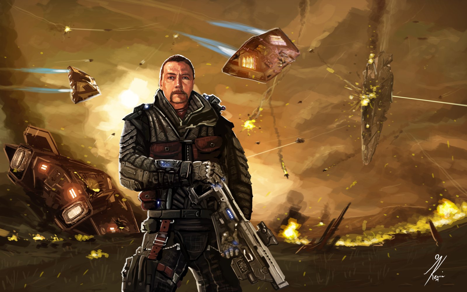 Kevin Massey - Elite: Dangerous CMDR Portraits