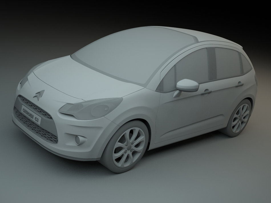 ArtStation - Citroen C3 2010