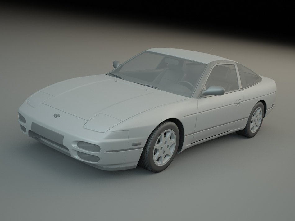 ArtStation - Nissan 240SX