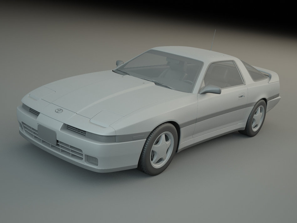 ArtStation - Toyota Supra 1992