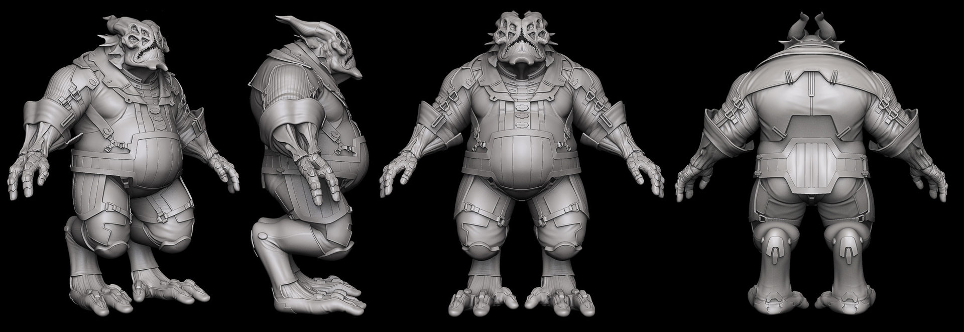 Rodrigue Pralier - Mass Effect 3 shadow broker body