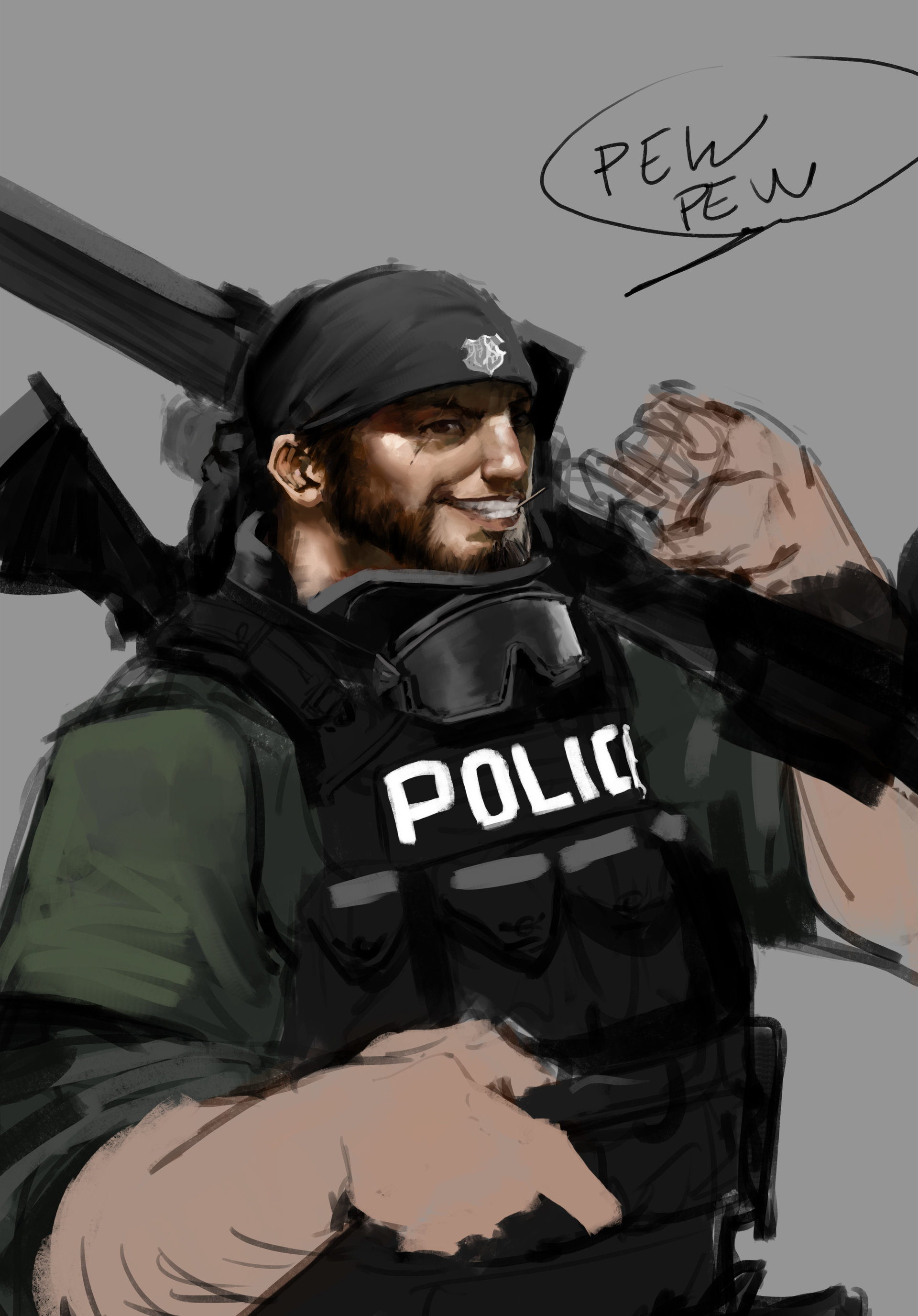 Bad Ass Cops Telegraph