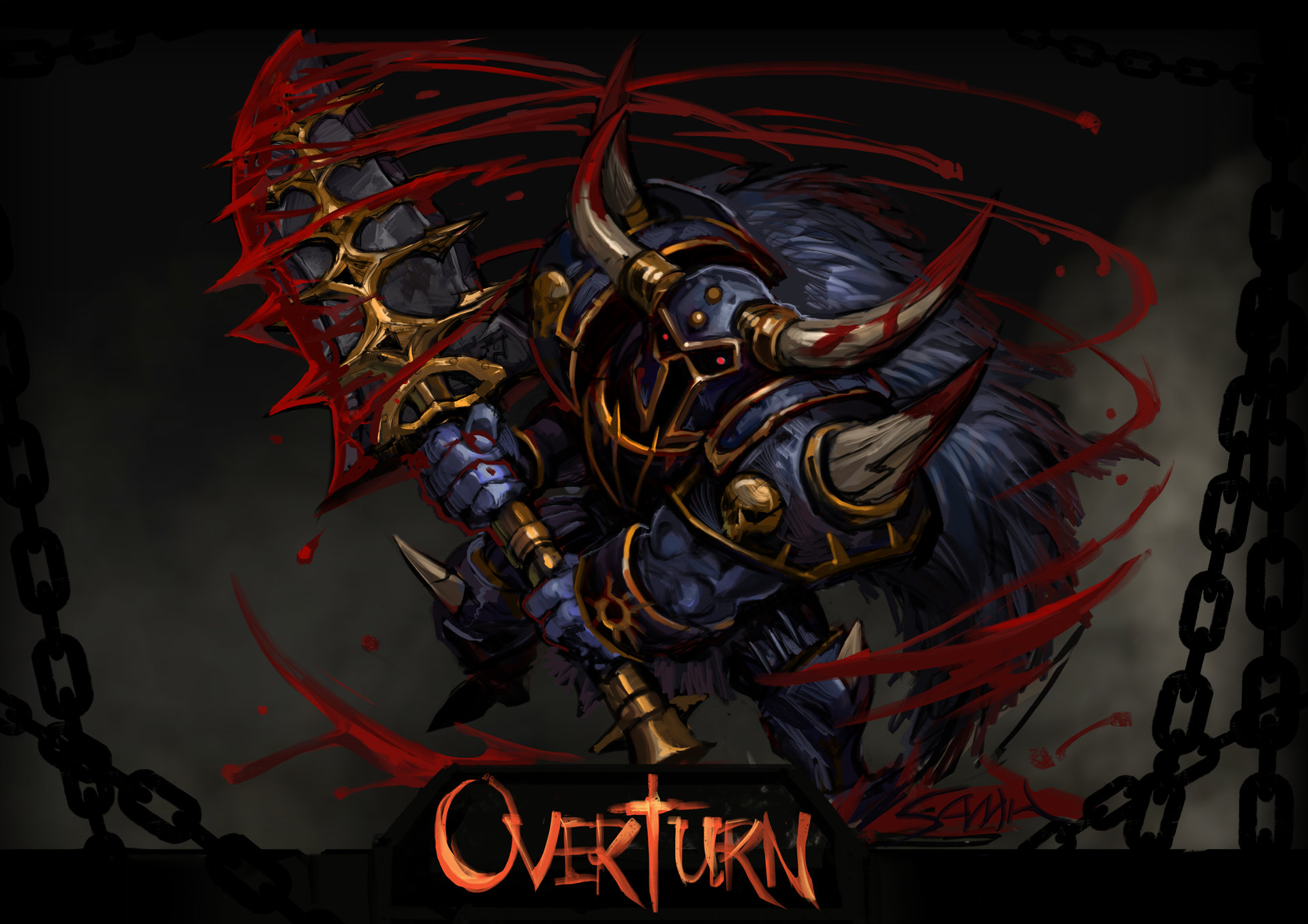 ArtStation - OVERTURN,The Second character