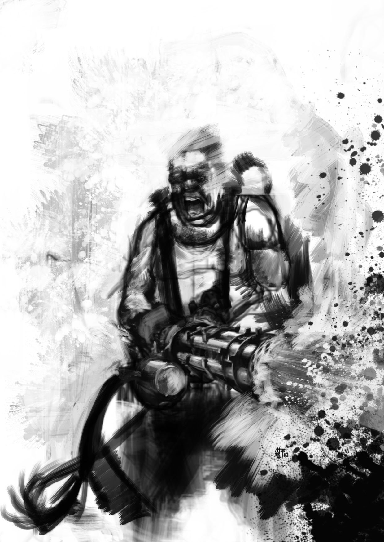 Jason Hickey - Hell for Leather Book Illustrations