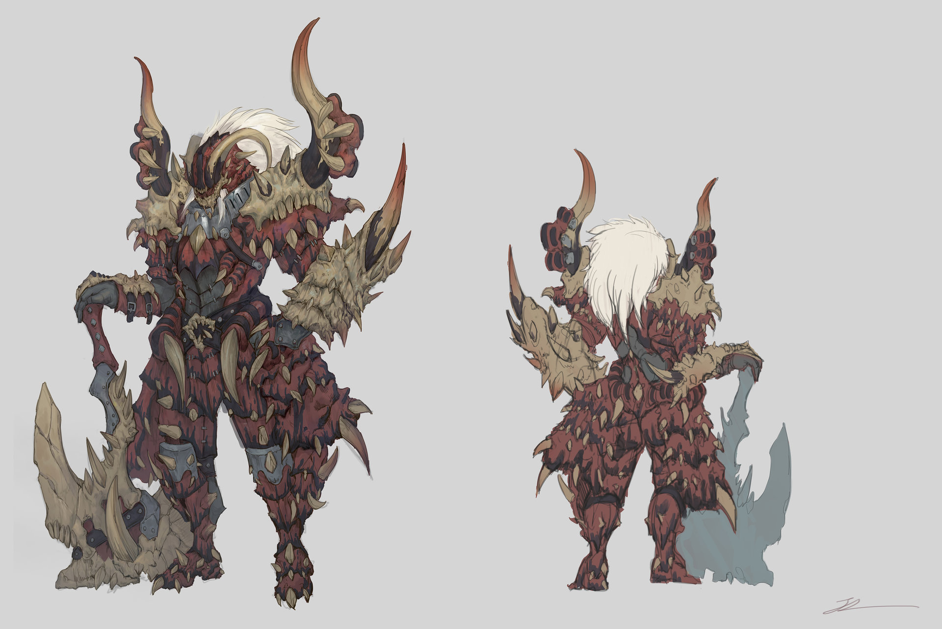 ArtStation - The Dragon Warrior