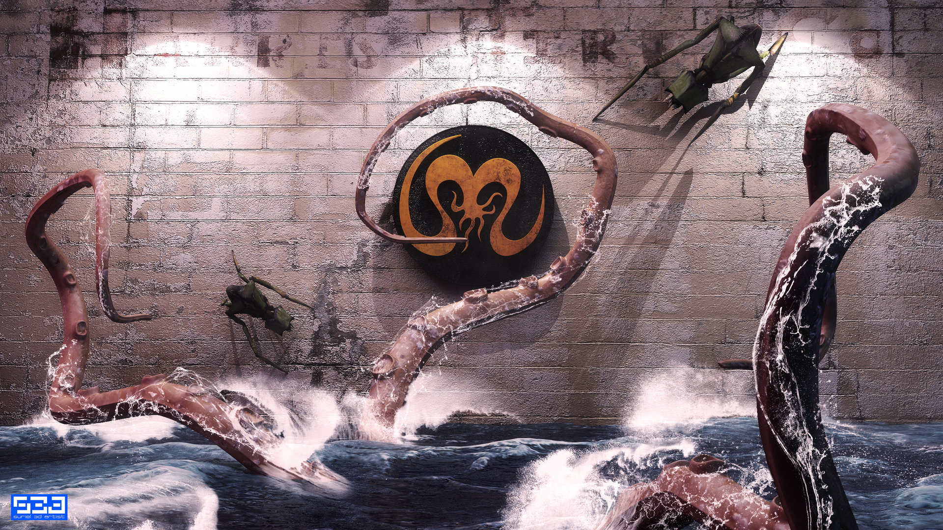 ArtStation - Birth Of A Kraken