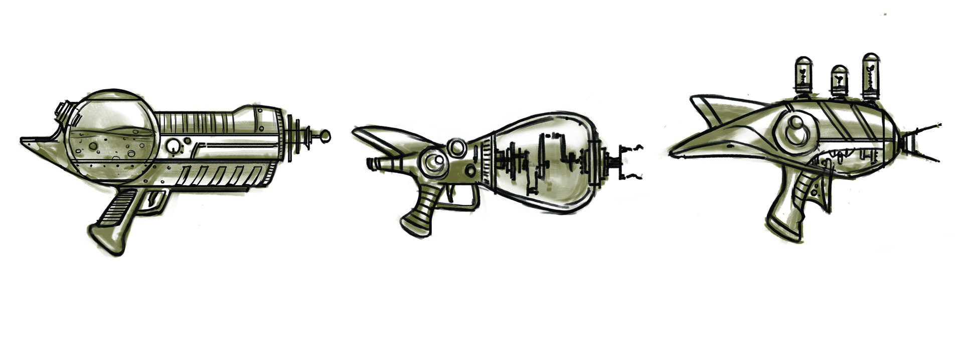 ArtStation - Raygun concepts