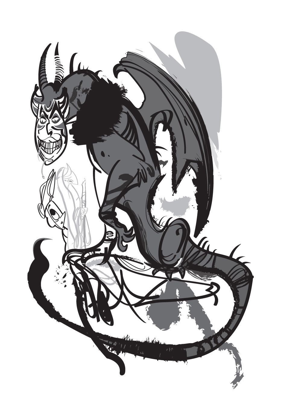 Declan Moran - Dante's Inferno: A Comedy - artworks from the Abyss