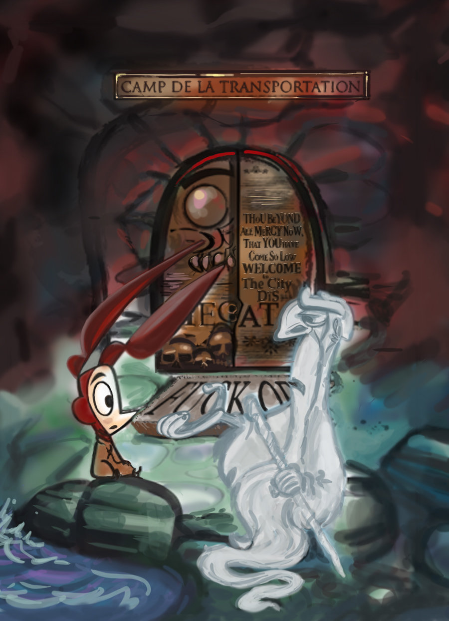 Declan Moran - Dante's Inferno: A Comedy - artworks from the Abyss