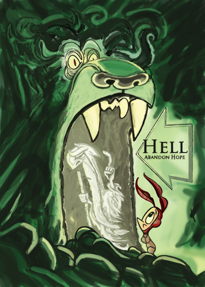 Declan Moran - Dante's Inferno: A Comedy - artworks from the Abyss